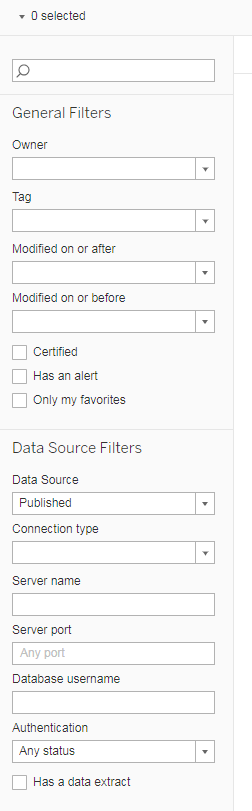 Idea Enhance Tableau Server Datasource Import Interface In Tableau Desktop {archived}