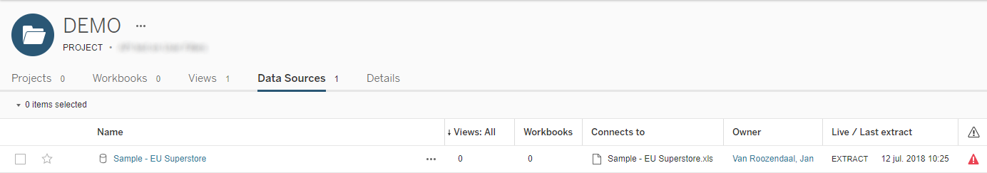 Idea: Show (Manual) Extract Refresh Job Progress/Status visually on ...
