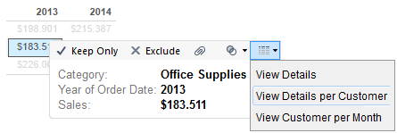 Idea: Aggregated View Data Views