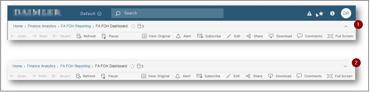 Idea Bring Back The Tableau Server Hide Header Button