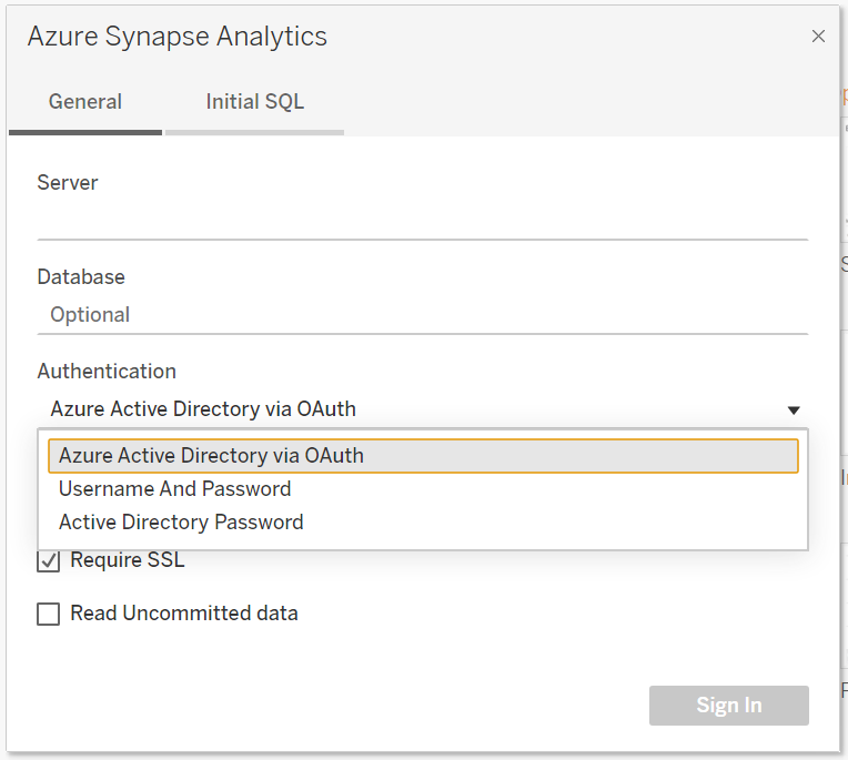 Idea Sql Server Odbc Driver Options To Connect Azure Synapse
