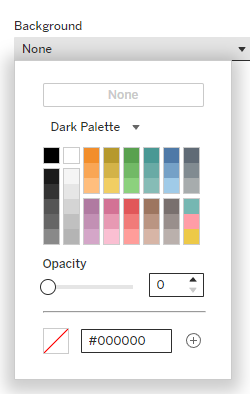 Idea: Same options for Dashboard Background Color, to layout option ...