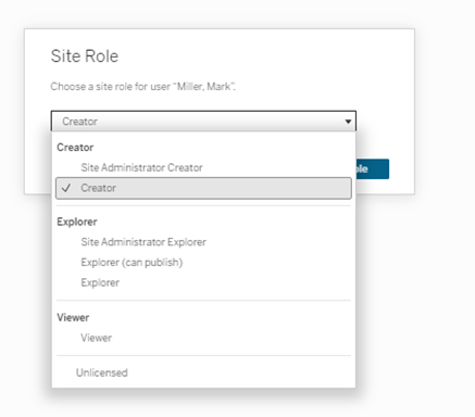 Idea: Tableau Cloud Site Roles and Permissions Settings should match ...
