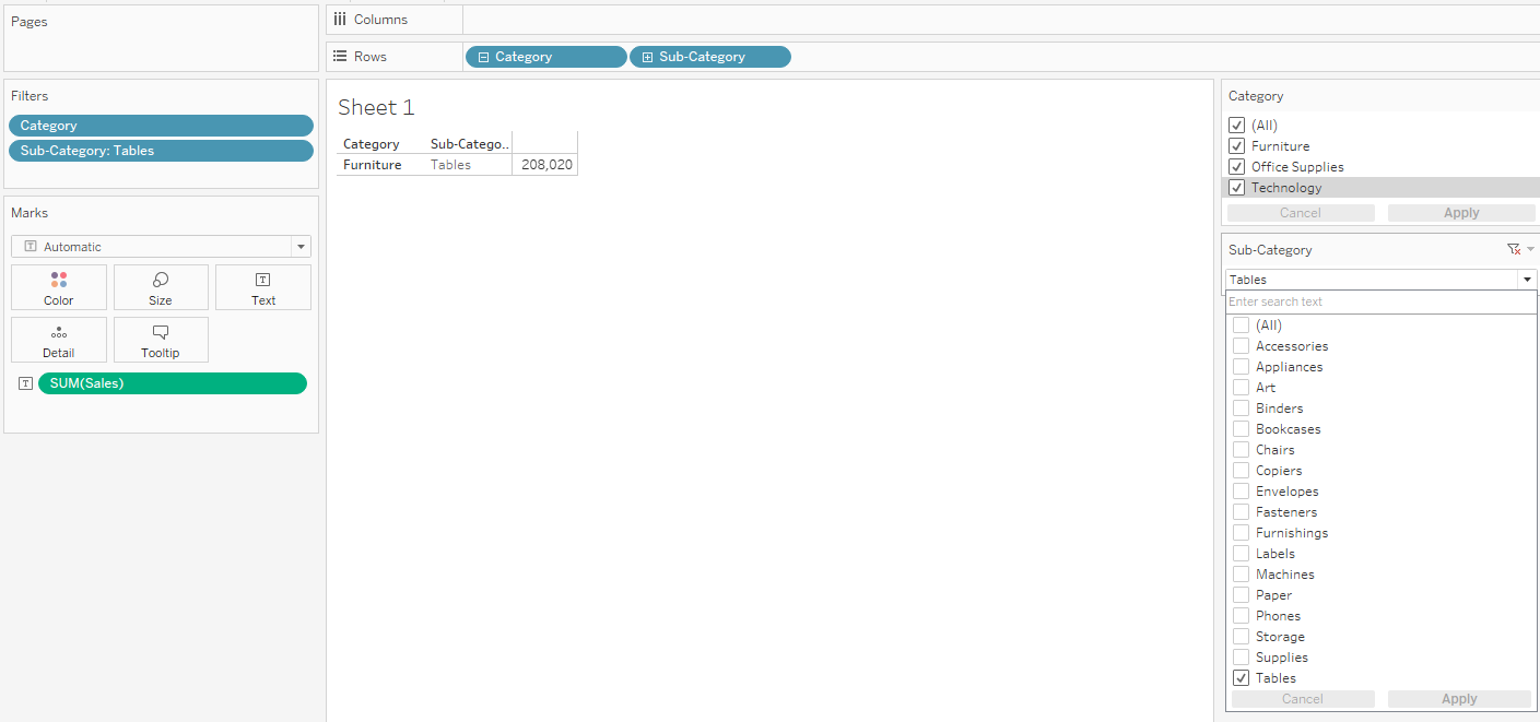 Idea Ability To Control Filter Values Displayed In A Drop Down Picklist 