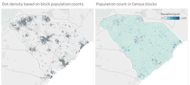 Dot Density Maps In Tableau (+ PostgreSQL)