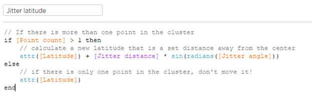 Jitter those points!