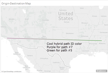 Origin-Destination Maps (or Flow Maps)