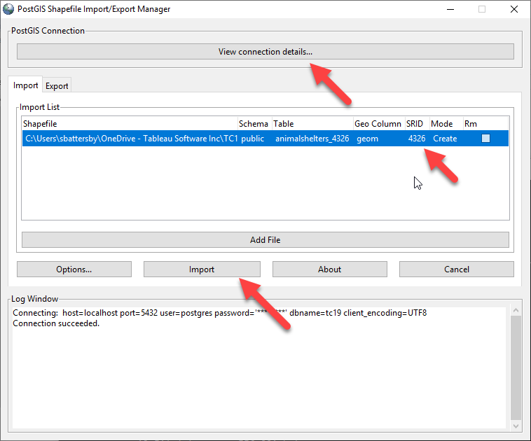 Spatial SQL (1) - Putting data into your database