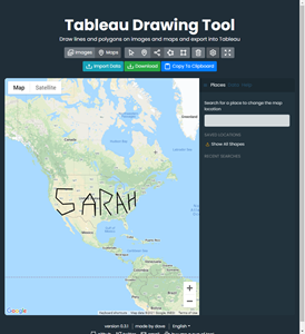 Custom "Word Maps" in Tableau (fun spatial trickery!)
