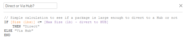 Conditional routing with Tableau Maps