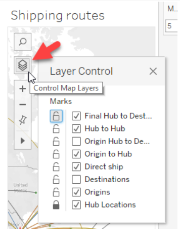 Conditional routing with Tableau Maps