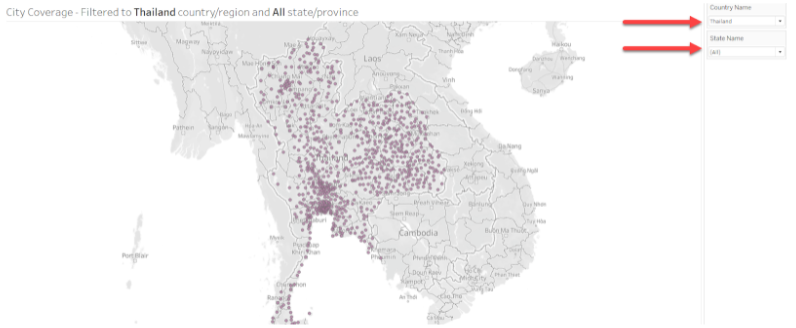 Exploring geocoding in Tableau