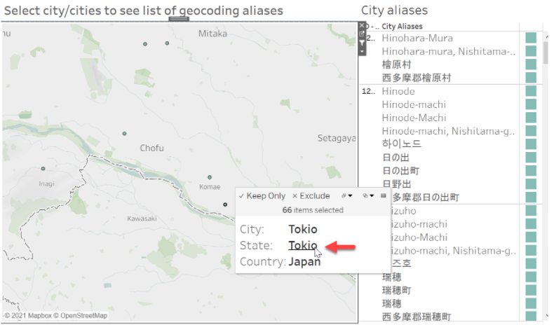 Exploring geocoding in Tableau