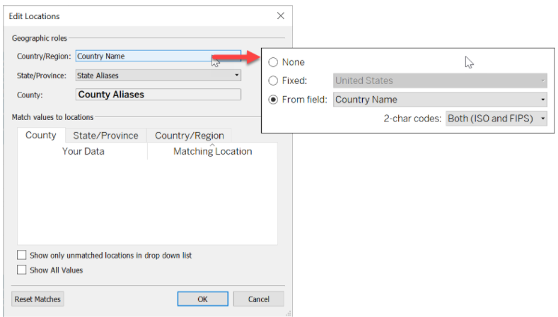 Exploring geocoding in Tableau