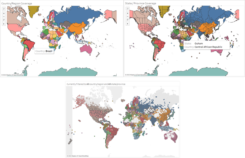 Exploring geocoding in Tableau