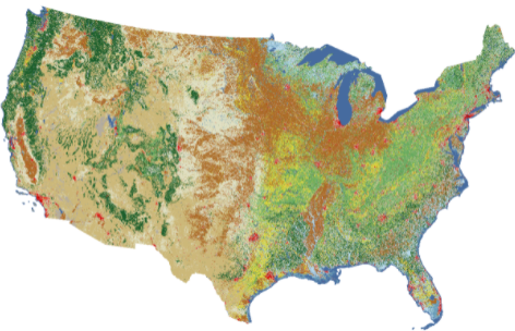 Raster data for visualization and analysis in Tableau