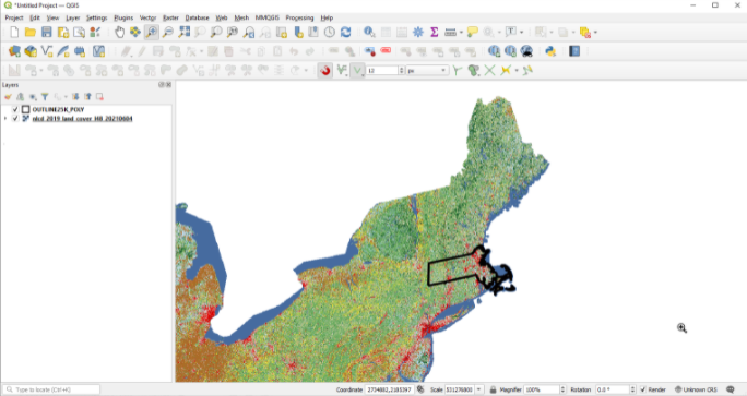 Raster data for visualization and analysis in Tableau