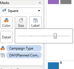 Creating a Tableau calendar from project data.