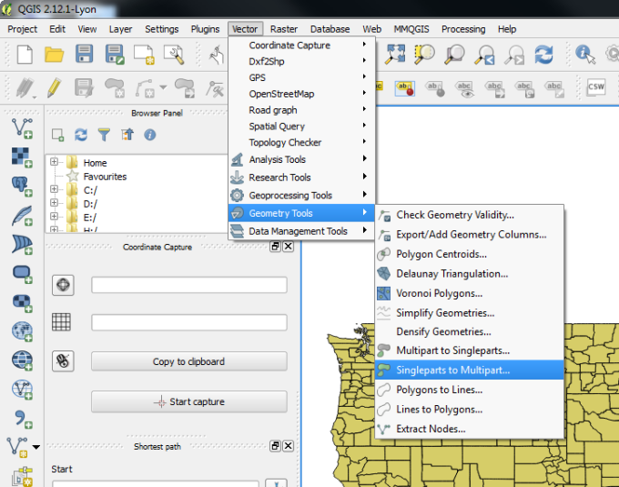 Create Tableau Polygons from Shapefiles