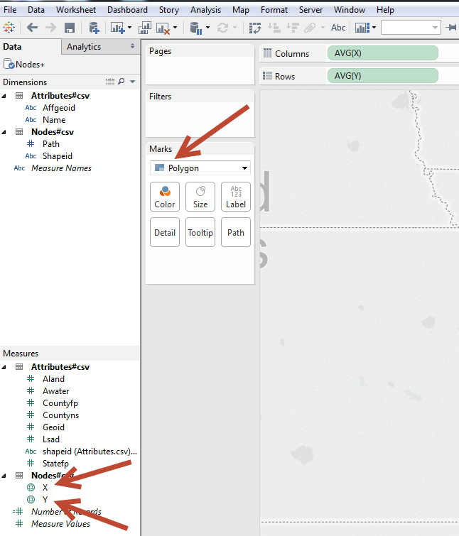 Create Tableau Polygons from Shapefiles
