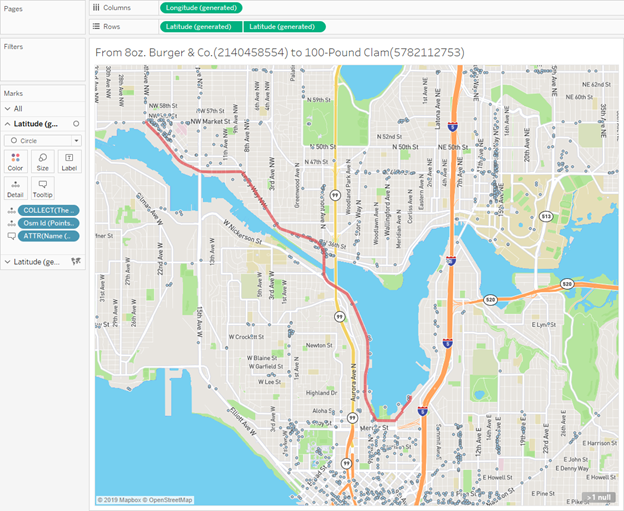 Dynamic Routing in Tableau (with a little PostgreSQL/PostGIS love)
