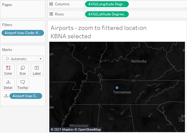 Custom map zoom with buffer and layers