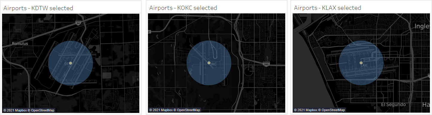 Custom map zoom with buffer and layers