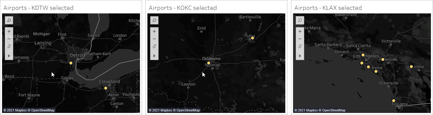 Custom map zoom with buffer and layers