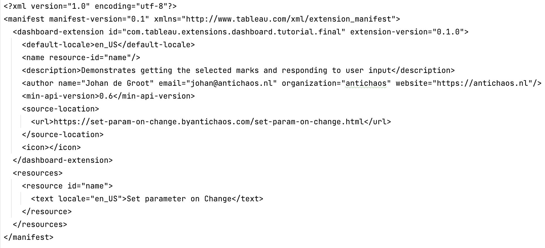 Write your own Tableau Extension for your current dashboard