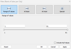 How to effectively use Table Calculation Filters