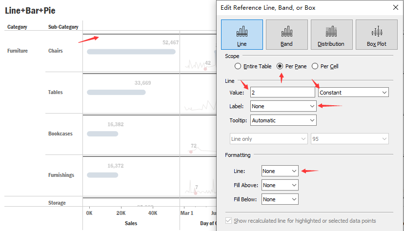 How to make multiple mini charts on one page