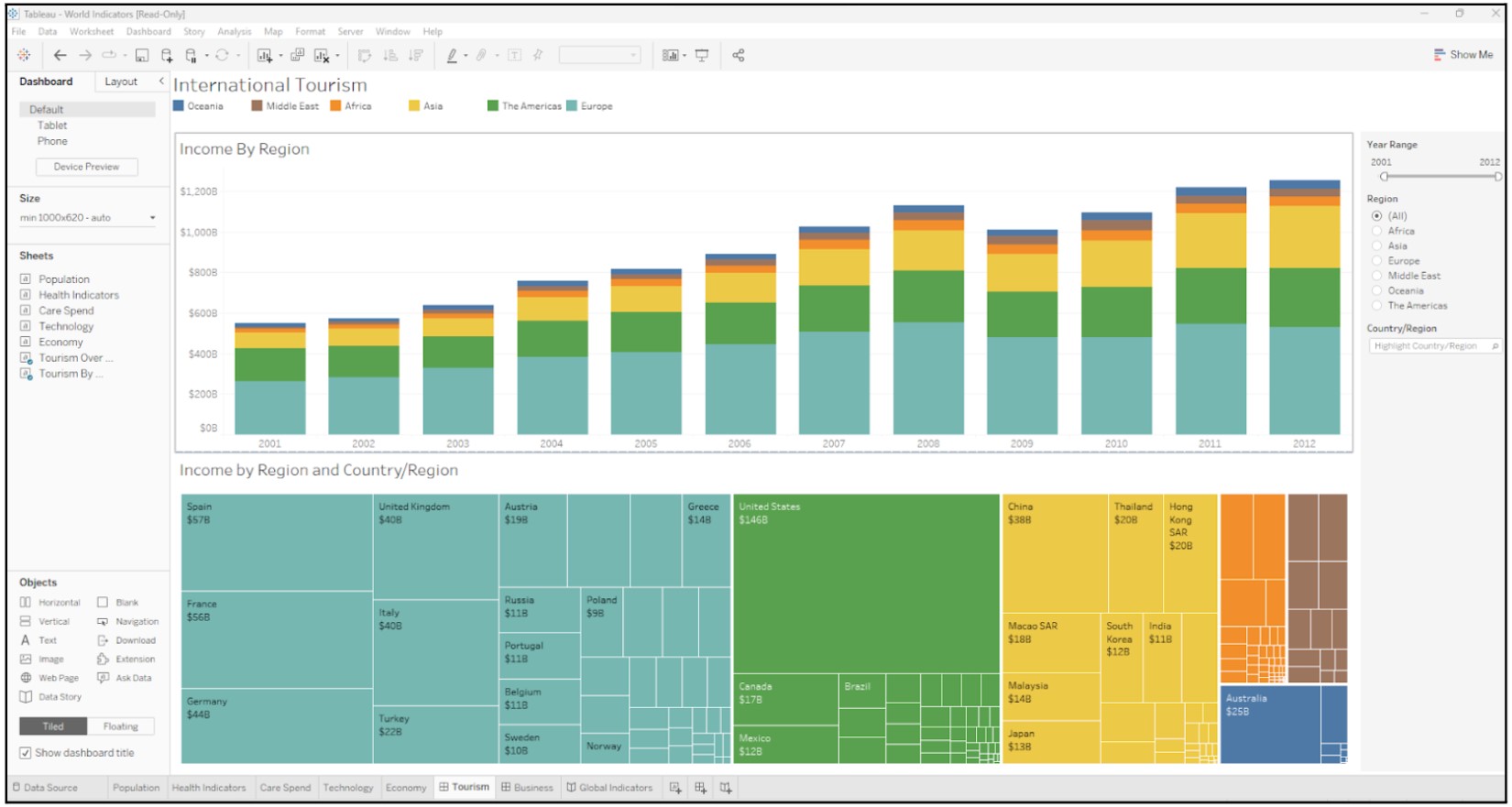 Exporting to PDF with Tableau