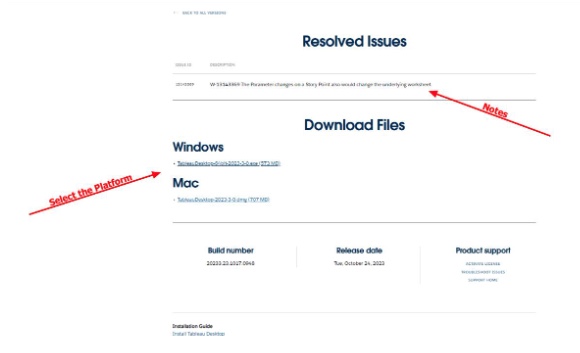 Tips on installing Tableau Desktop