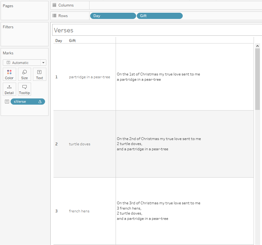 Using PREVIOUS_VALUE to aggregate strings