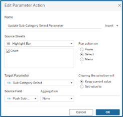 How to create multi-select parameter with apply button in Tableau?